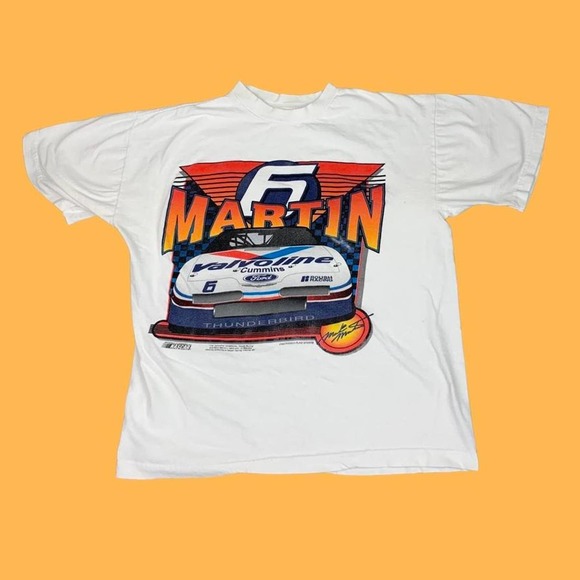 American Vintage | Shirts | Vintage 9s Mark Martin Nascar Tshirt | Poshmark